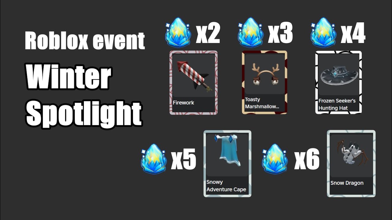 [Roblox winter event] All regular token and 9 Elite token - YouTube