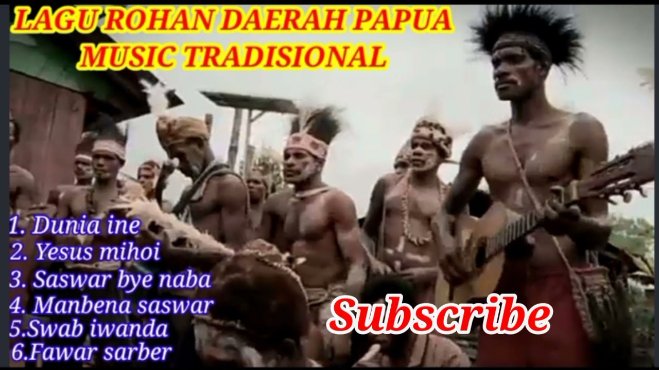 LAGU ROHANI PAPUA MUSIK TRADISIONAL//AKUSTIK 2021 - YouTube