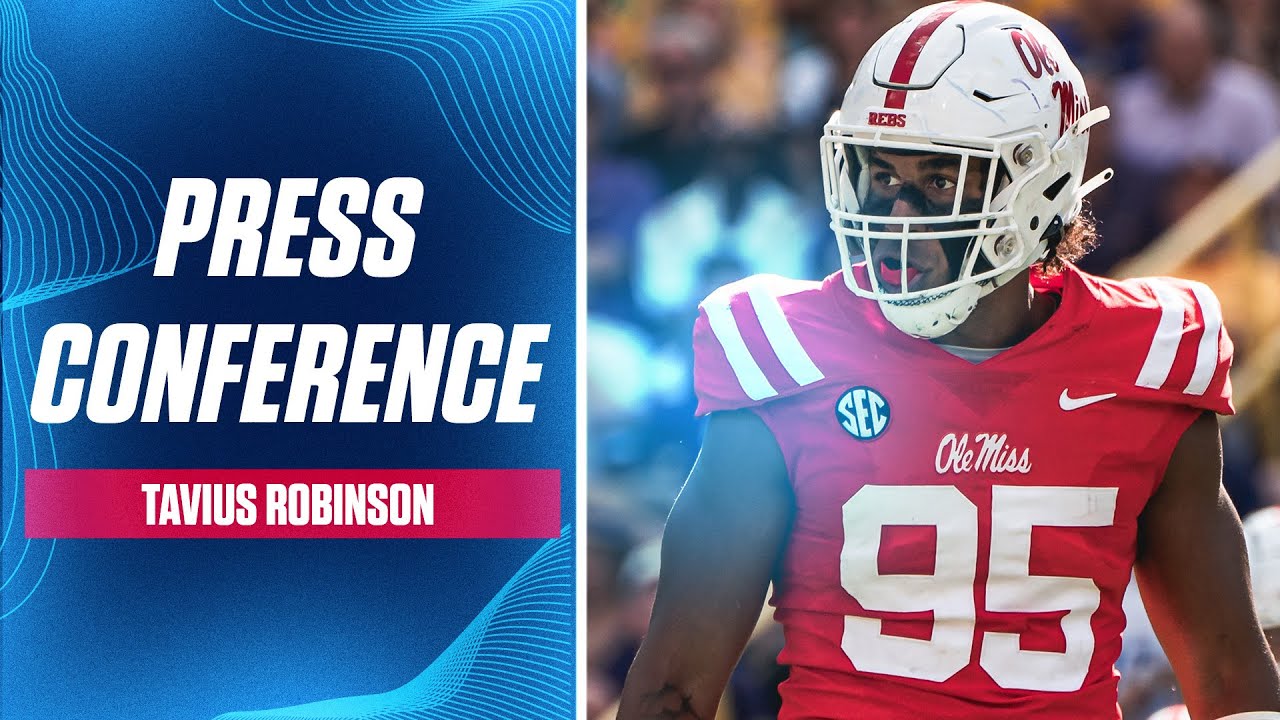 PRESSER | Tavius Robinson (10-25-22) - YouTube