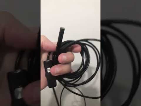 HD CAMERA SONDA CAMERA INSPECAO BOROSCOPIO B MAX bom