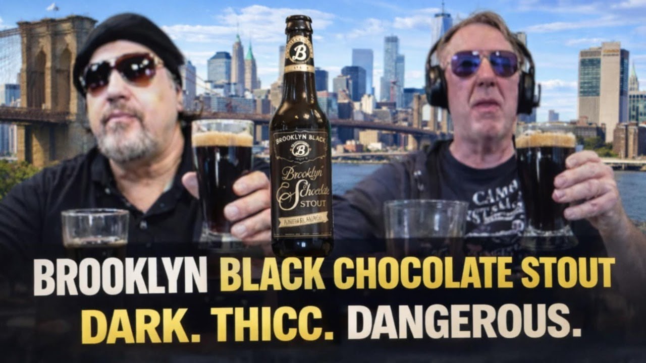 Brooklyn Black Chocolate Stout | Spit or Swallow Beer Review - YouTube