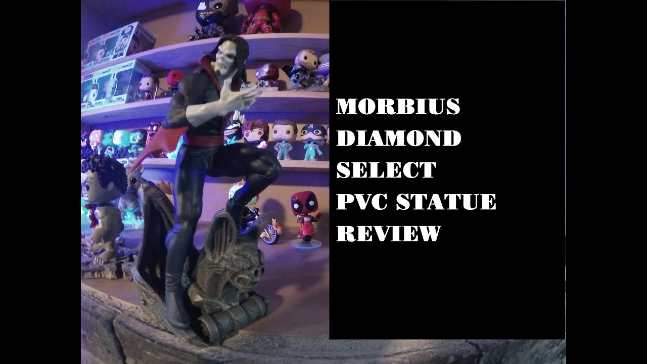 MORBIUS DIAMOND SELECT PVC STATUE REVIEW - YouTube