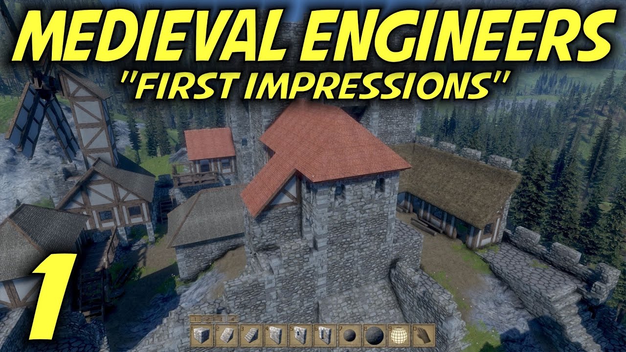 Medieval Engineers Gameplay / Let's Play (S-1) -Ep01- "First ...