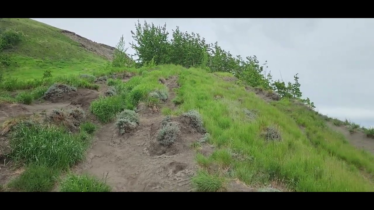 half way point hiking the butte alaska - YouTube