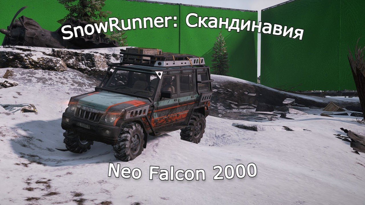 Snowrunner: Скандинавия — тестируем Neo Falcon 2000: Обзор - YouTube