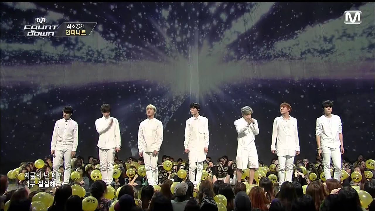 140522 인피니트 라스트로미오 엠카운트다운 come back stage - YouTube
