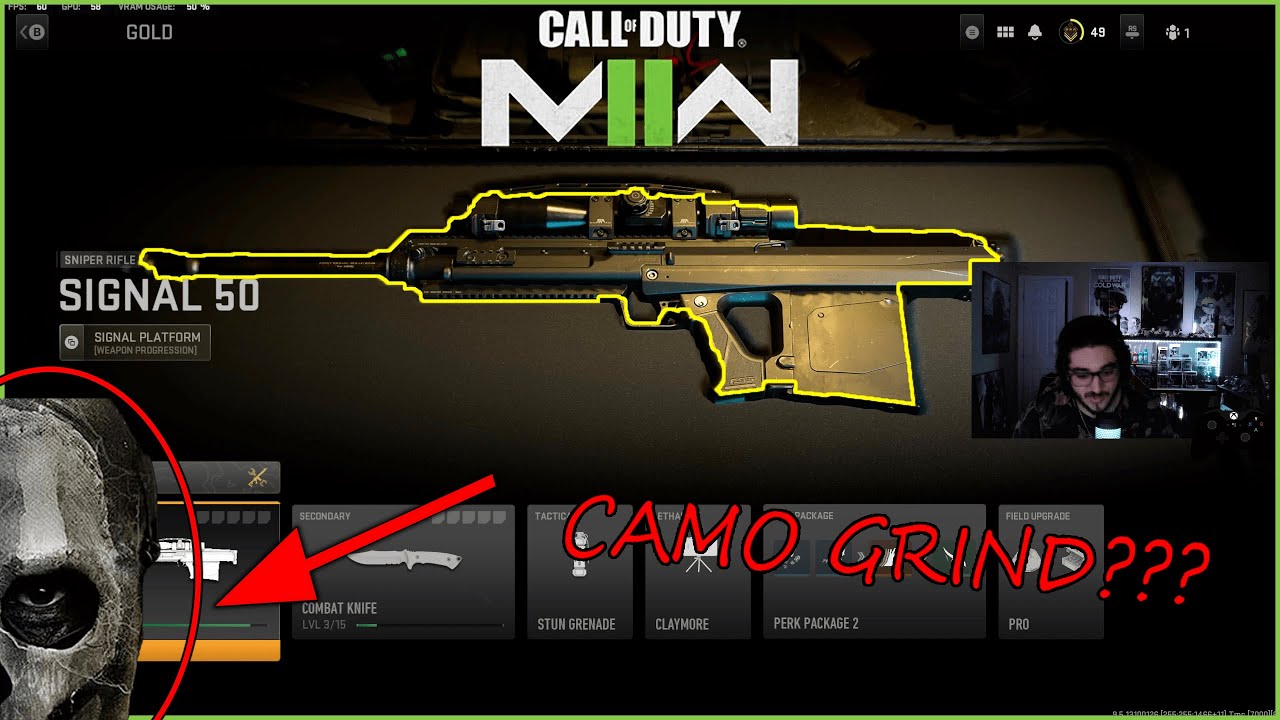 MW2 CAMO GRIND: Signal 50 |MW2 Gameplay| - YouTube