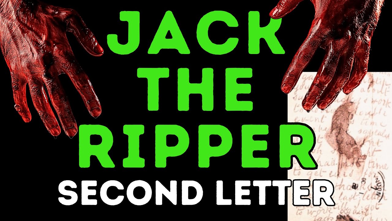 Jack the Ripper Letter 2 🩸 Saucy Jacky Post Card | Unsolved True Crime ...