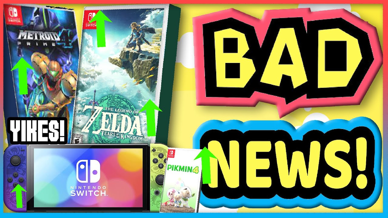Bad Nintendo Switch News Appears! | Console & New Game PRICE INCREASE ...