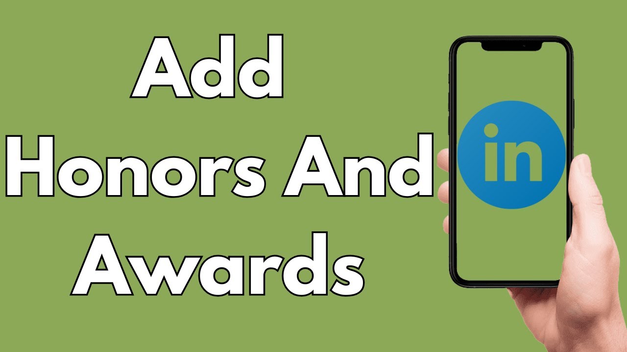 How To Add Honors And Awards In LinkedIn [2026 Guide] - YouTube