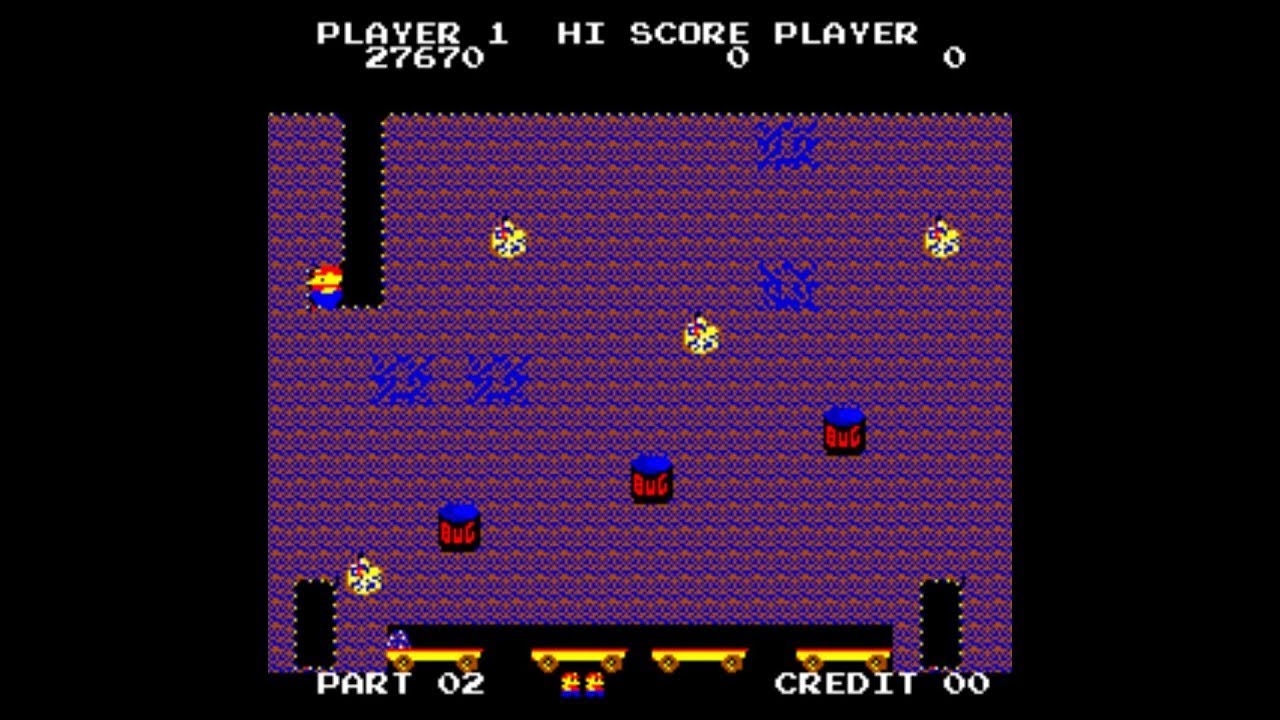 Gold Bug [Arcade Longplay] (1982) Century Electronics - YouTube