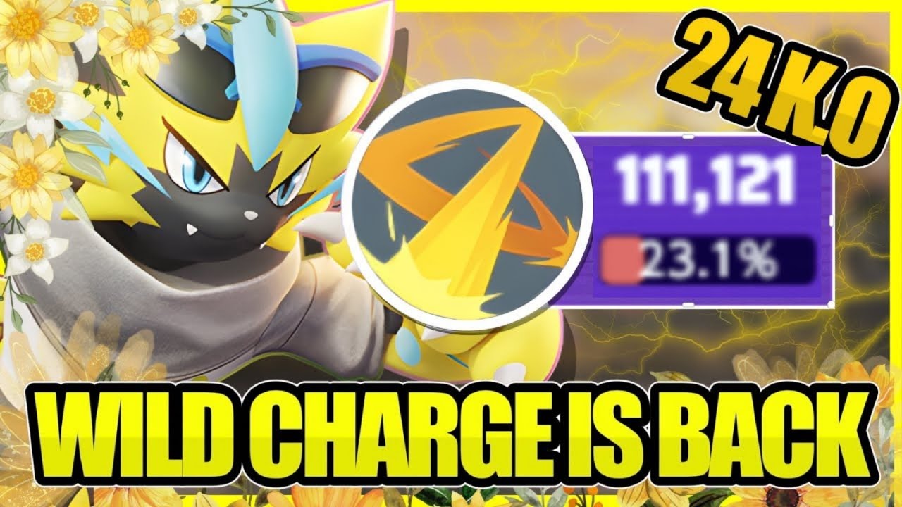 Wild Charge Zeraora is unstoppable || Pokemon Unite gameplay - YouTube