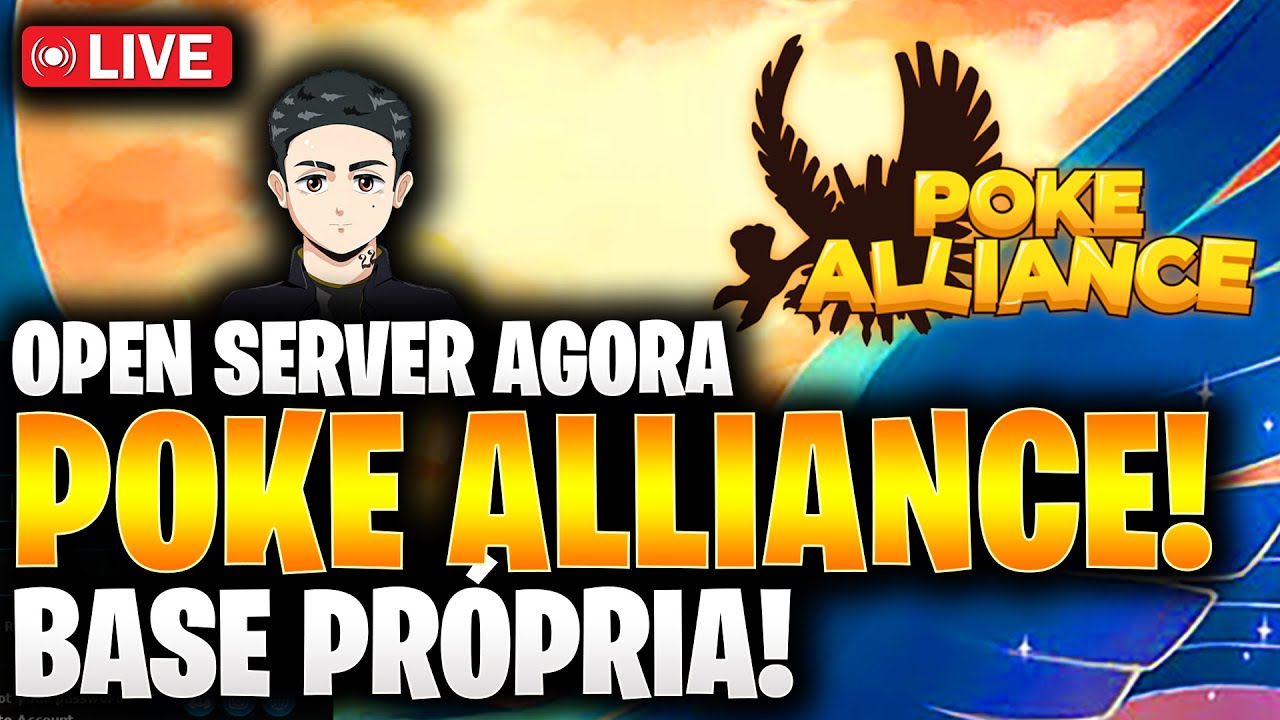 🛑LIVE ON OPEN SERVER NOVO POKETIBIA 2024! POKE ALLIANCE! COM SORTEIOS COLA! - YouTube