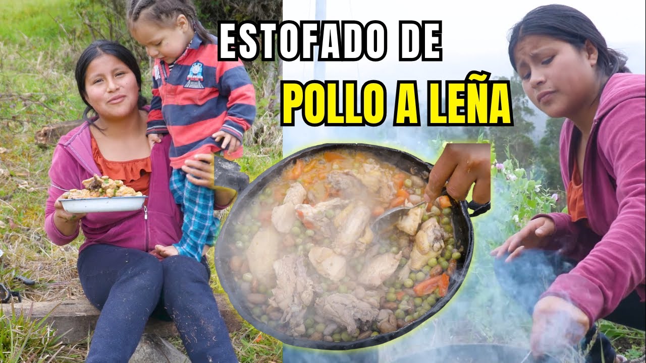 Así se prepara el rico molo de guineo con estofado de pollo 😋 - YouTube
