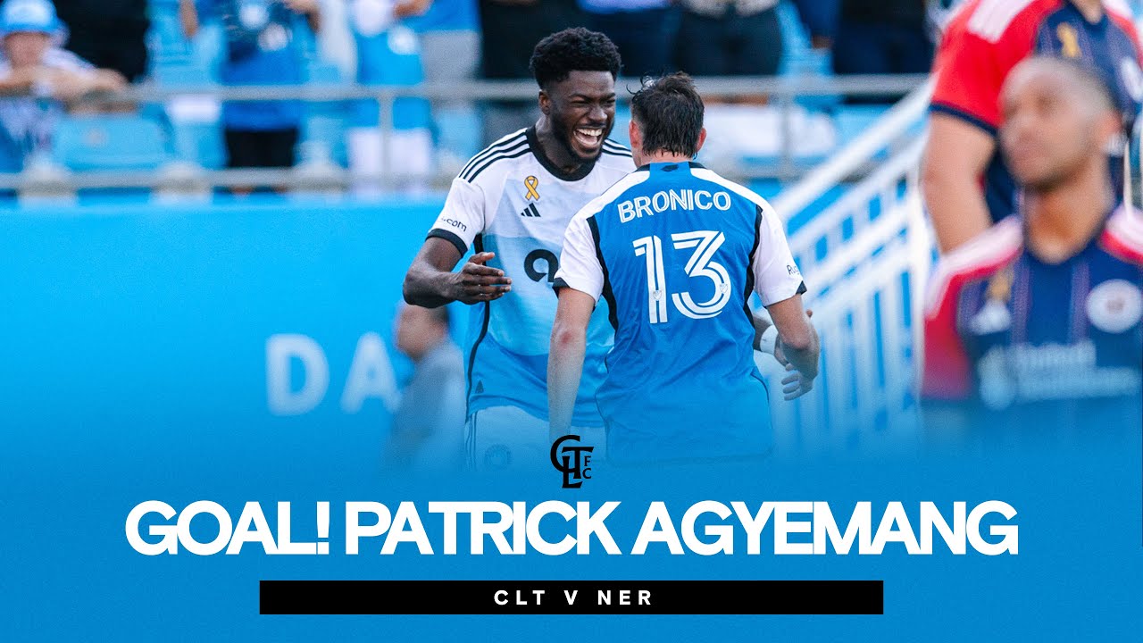 GOAL! Patrick Agyemang Impact off the Bench | Charlotte FC vs New ...
