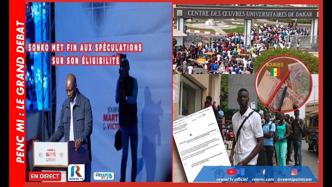 🛑🛑🛑 Sonko met fin aux spéculations sur son éligibilité - YouTube