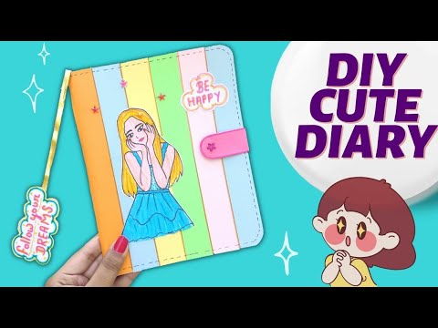 DIY Cute Diary | How to make diary | Paper Craft | Priya Singh Craft ...