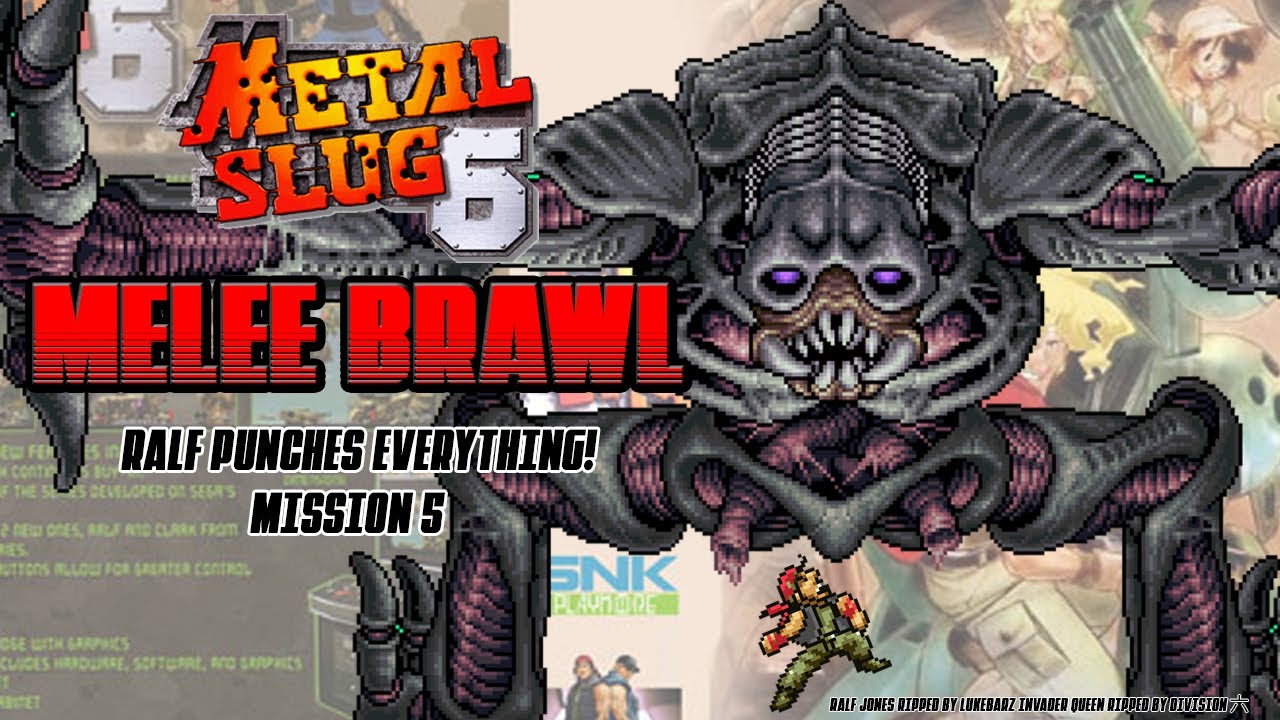 Metal Slug 6 Melee Mission 5 (PUNCHED EVERYTHING BESIDES THE RECORD ...