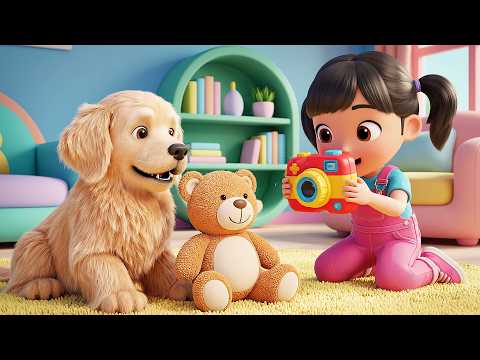 One Little Toy Camera Snap Snap Snap | Nursery Rhymes for Kids & Baby Songs