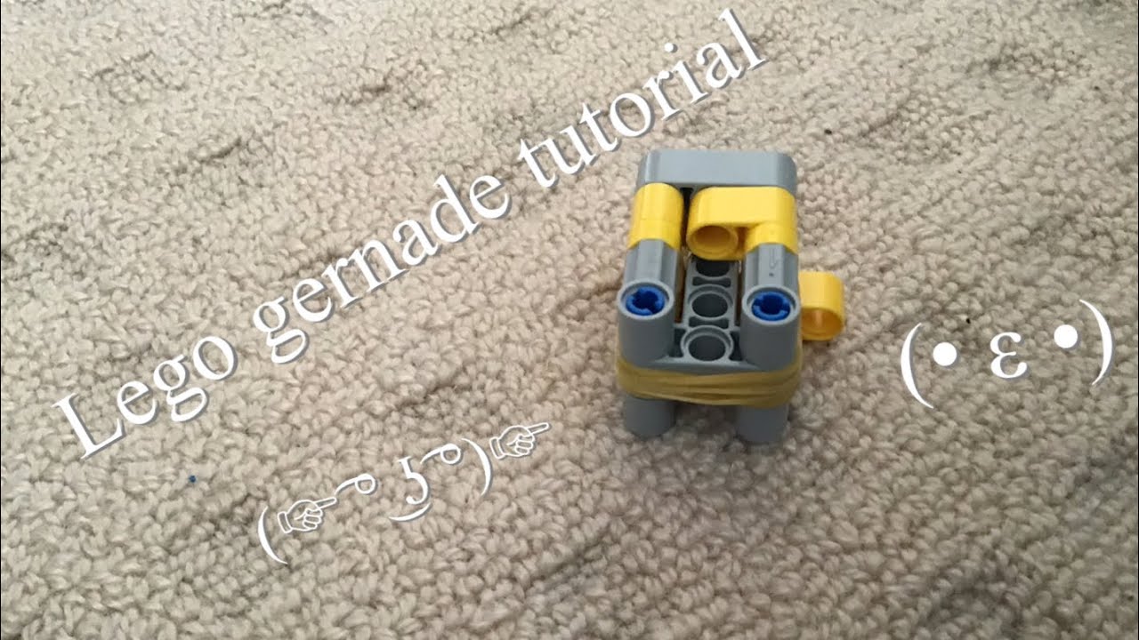 LEGO grenade tutorial 🙂🙃 - YouTube
