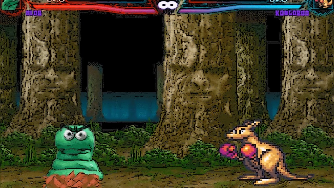 Mugen : The Blob (Clay Fighter) Vs Kangaroo (Request) - YouTube