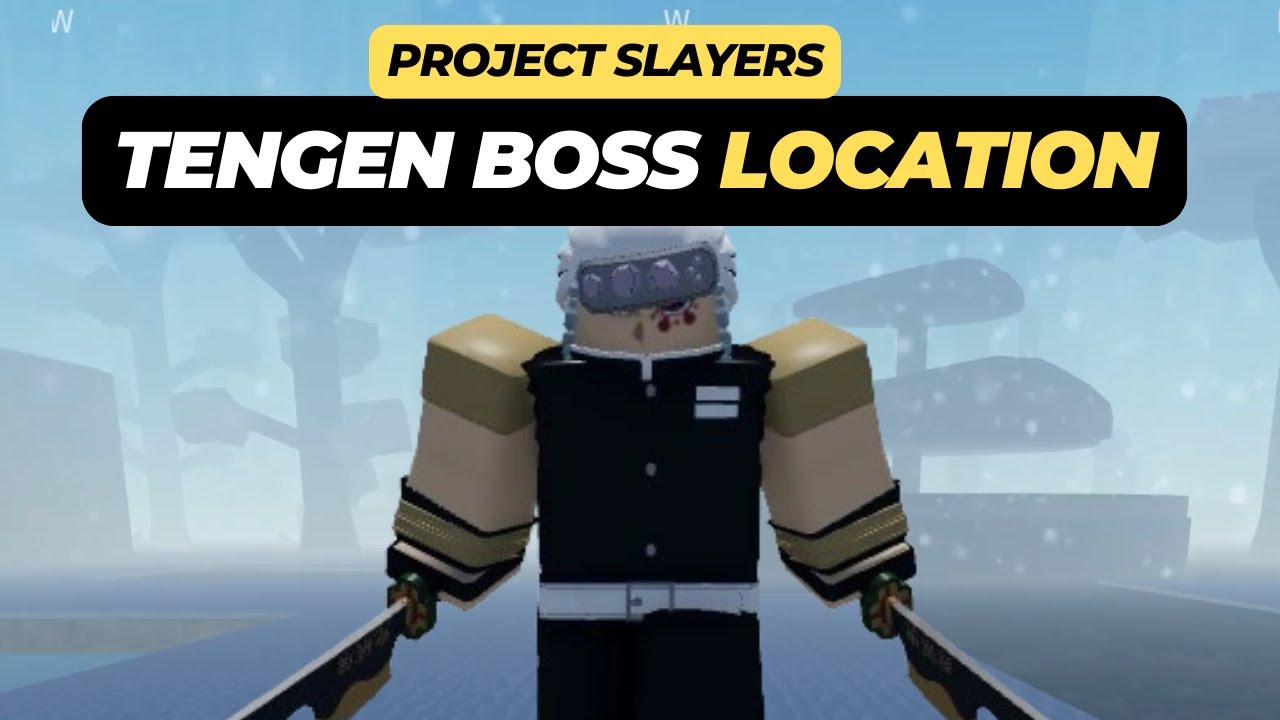 Where to Find Tengen (Location) in Roblox Project Slayers - YouTube