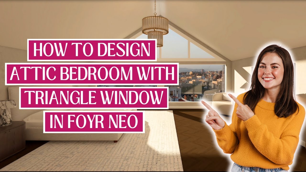 What If You Could Create a Breathtaking Attic Bedroom in Foyr Neo ...
