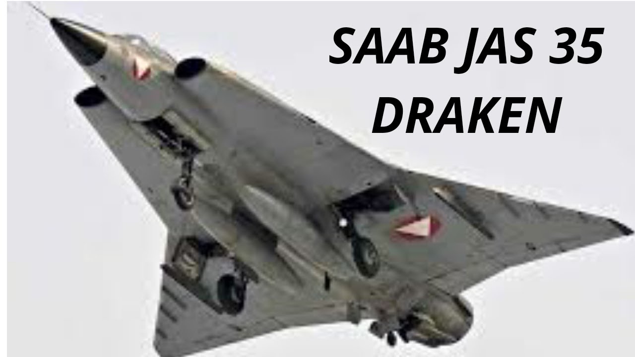 JAS 35 SAAB DRAKEN - YouTube