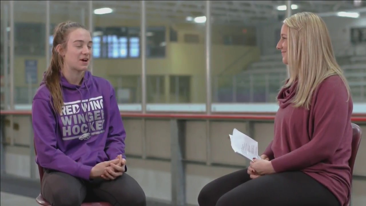 HDM 2018: Taylor Heise's rise on the rink - YouTube