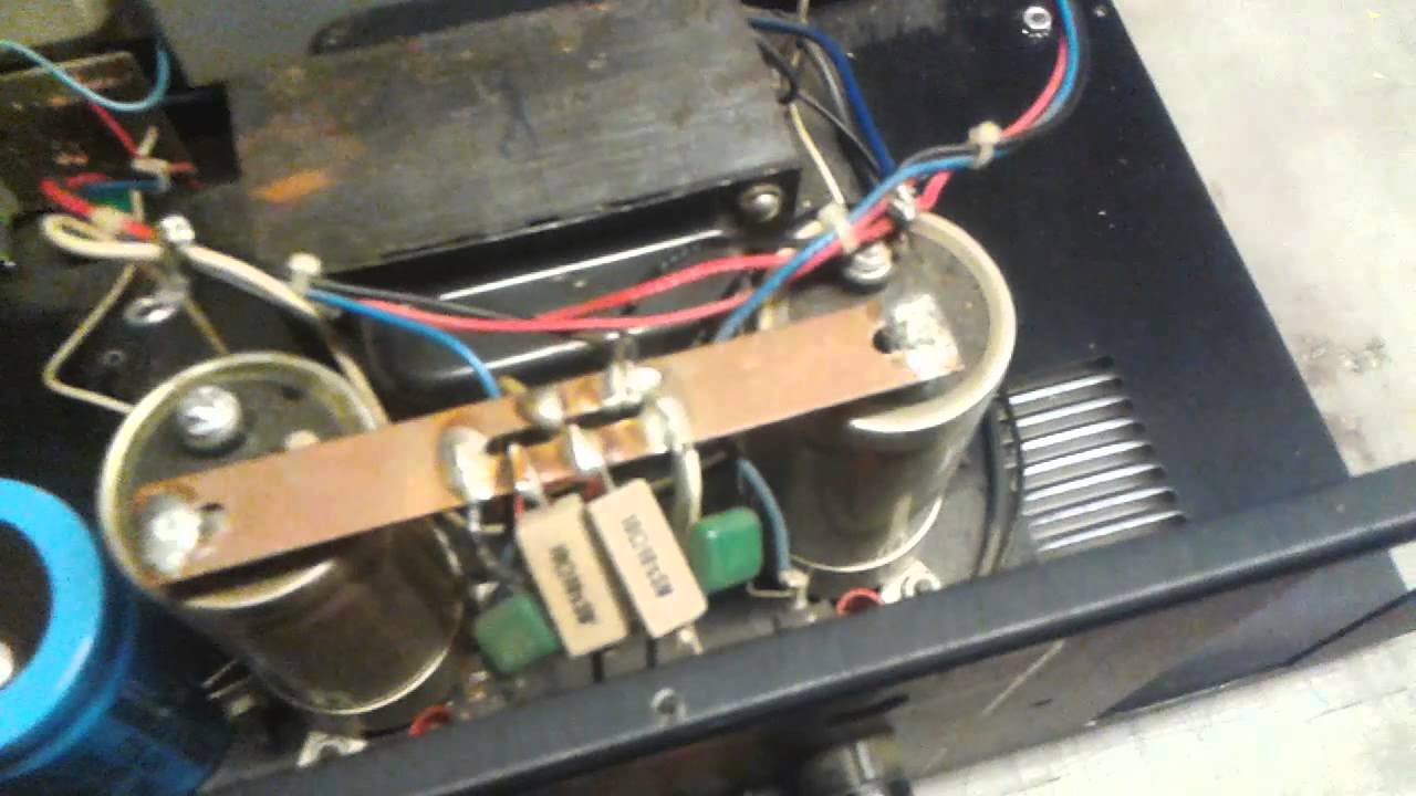 Spectro Acoustics 202 -capacitor replacement-Part 2 - YouTube