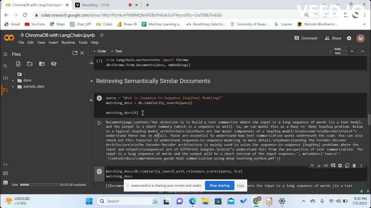 Chat with your own Documents using LangChain & ChromaDB : Hindi #chatgpt #langchain #nlp #ai ...