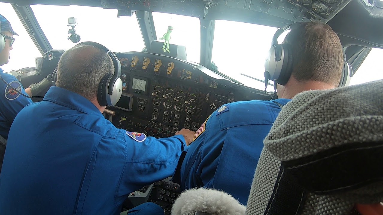 Hurricane Hunter: Cockpit Video - YouTube