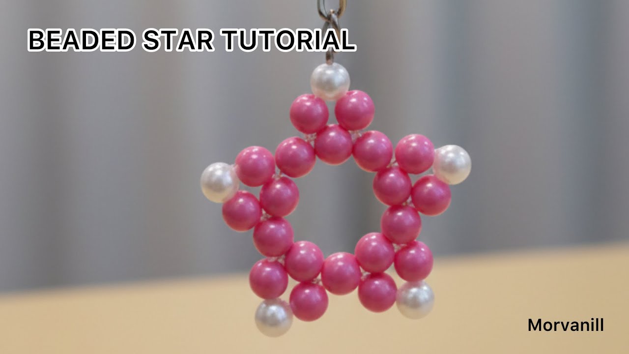 How to Make a Cute Pearl Star Charm | Aesthetic DIY Gift Ideas - YouTube