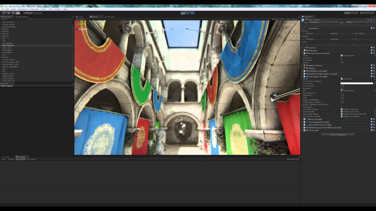 Unity - Screen Space Per Pixel Lens Flare - YouTube