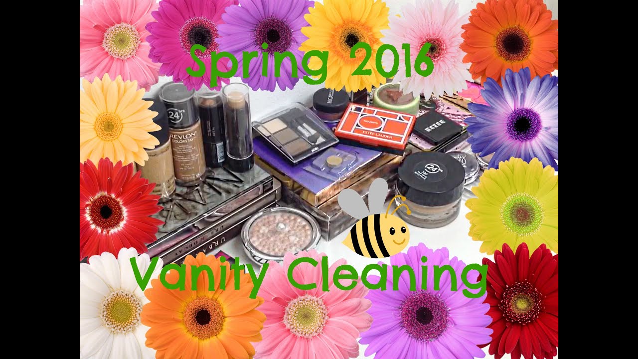 Spring Cleaning | Makeup Declutter 2016 - YouTube