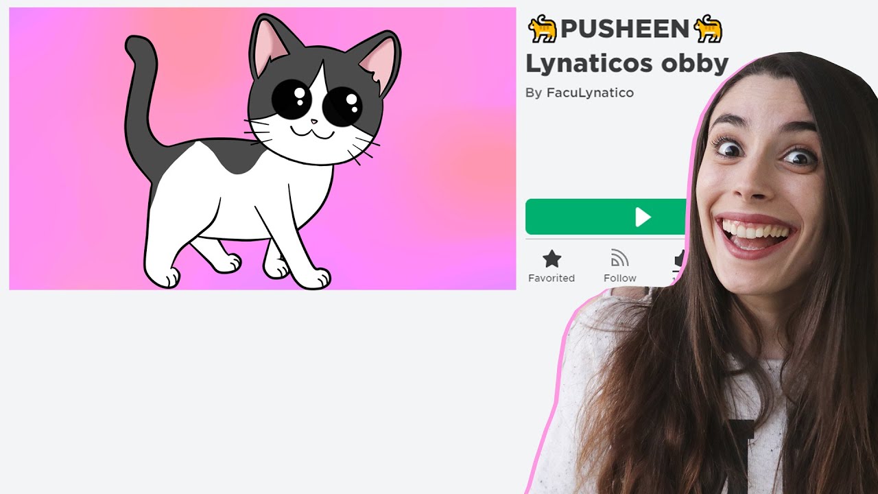 NUESTRO BEBÉ GATO APARECE EN ROBLOX!! - YouTube