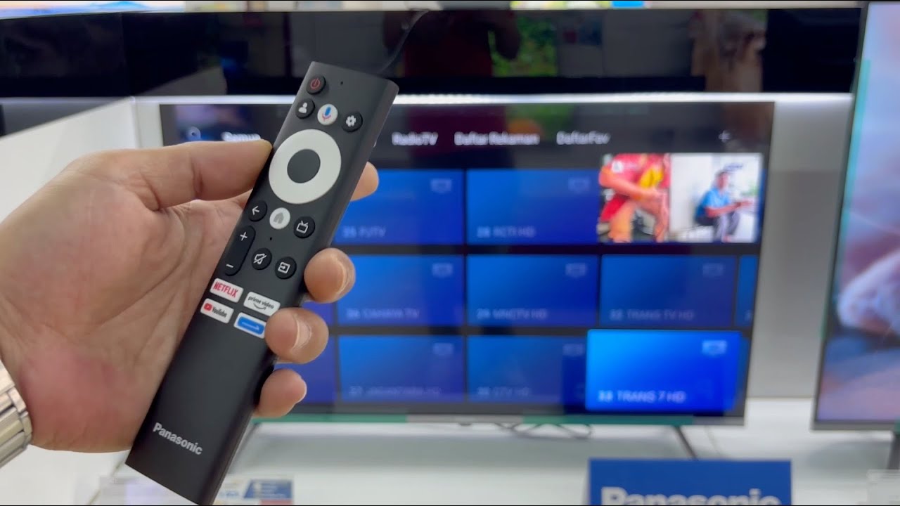 CARA CARI CHANNEL DIGITAL TV PANASONIC TH 43NX600 - YouTube
