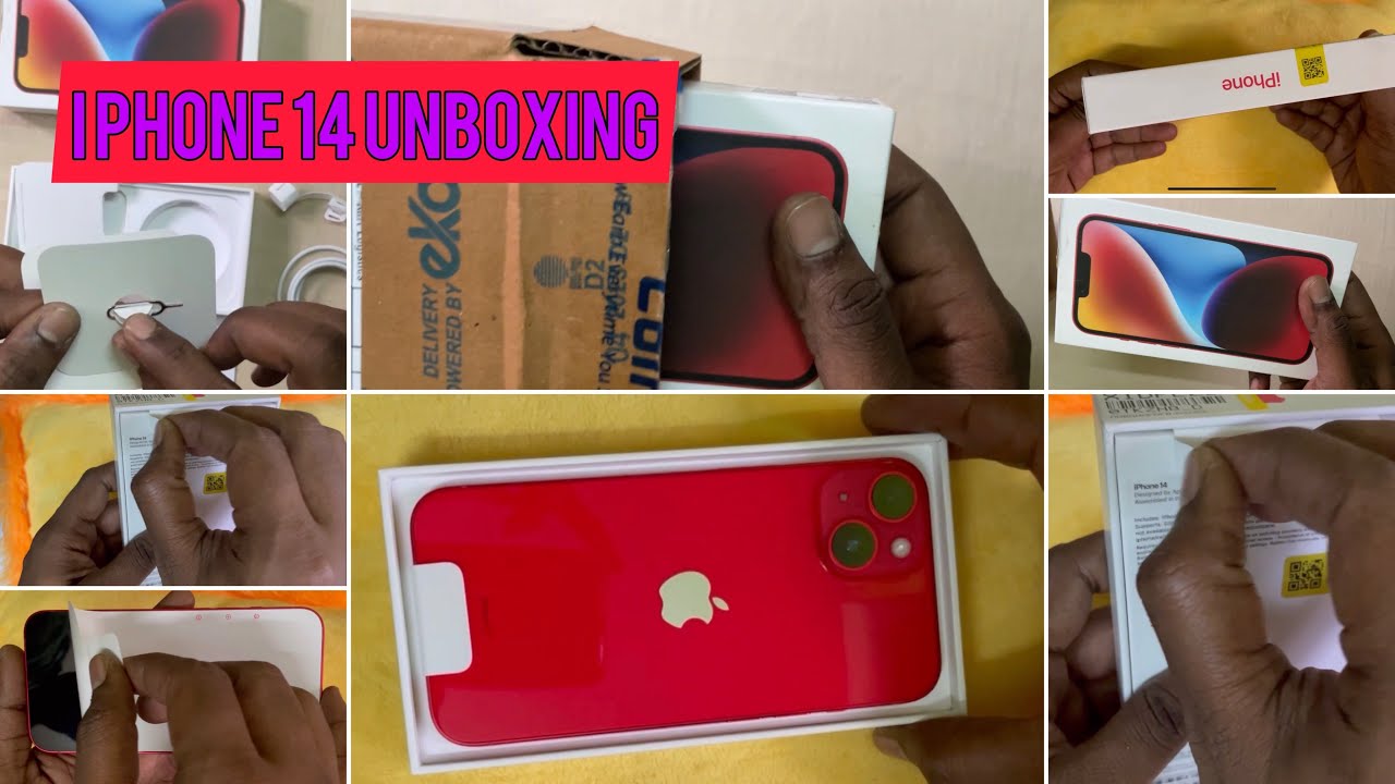 I phone 14 (PRODUCT)Red Unboxing | Apple I phone 14 (PRODUCT)Red ...