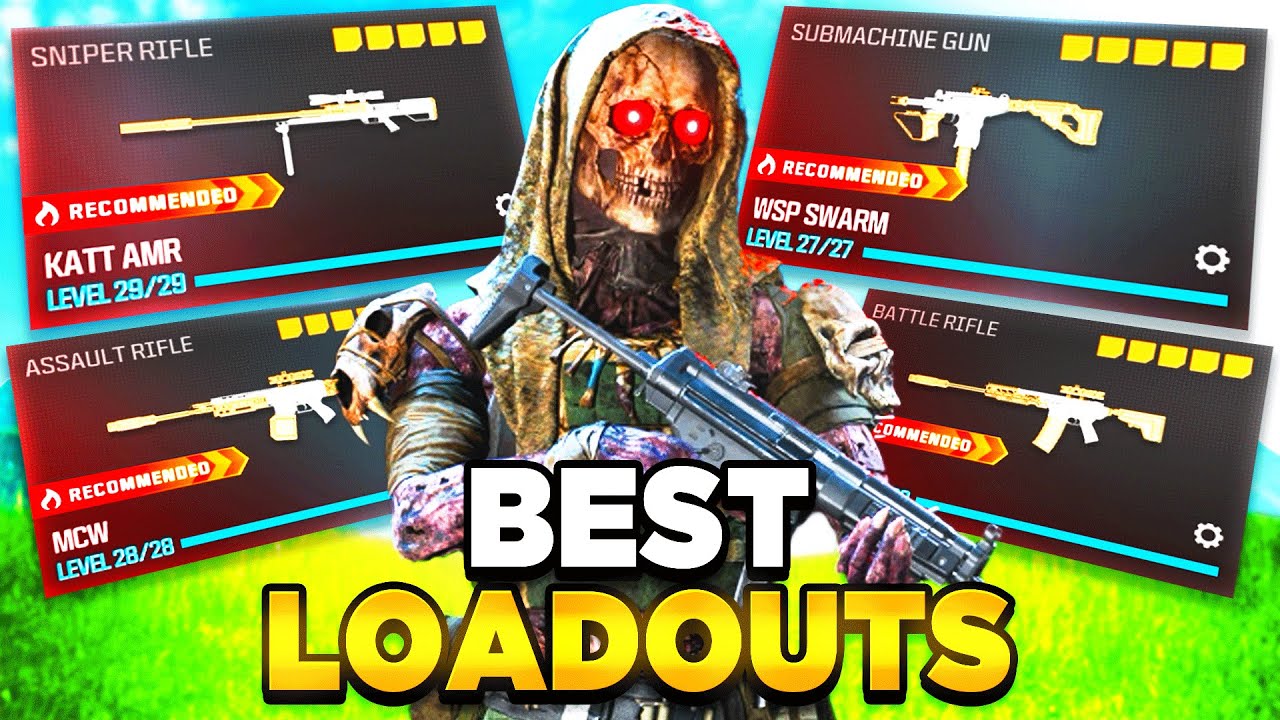 WARZONE LOADOUTS YOU SHOULD BE USING IN SEASON 1! (Best Class Setups ...