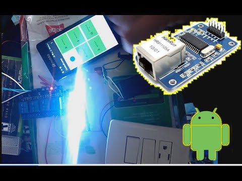 Control de luces LED con Arduino y Android - YouTube