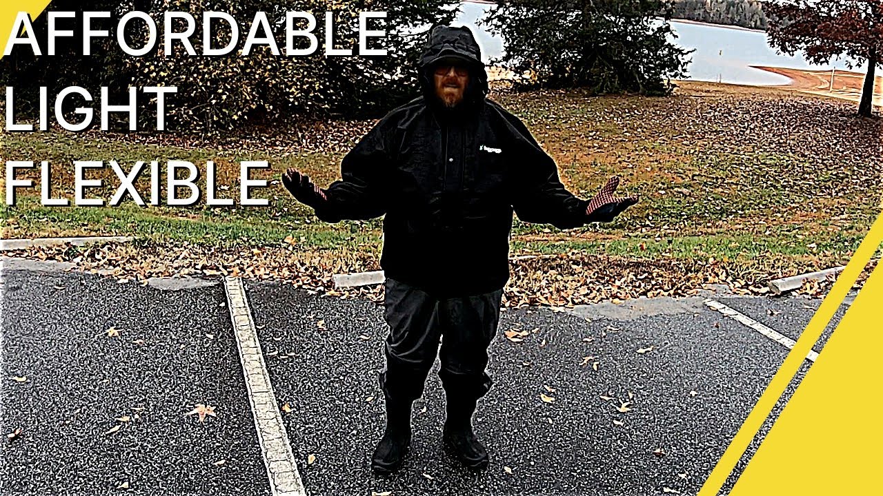 Dressing for fall RAINY day fishing on a BUDGET - STAY DRY FRIENDS ...