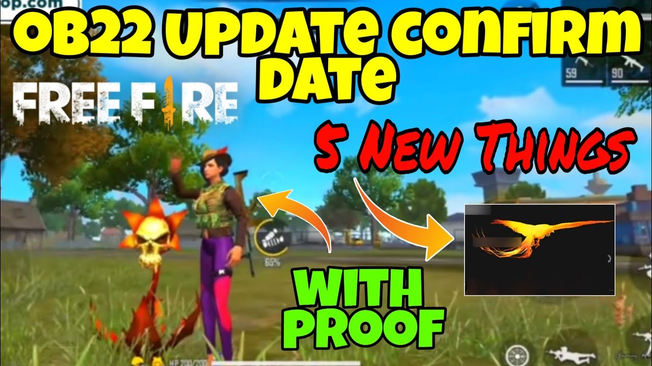 Freefire ob22 update confirm date with proof | ob22 update in freefire ...