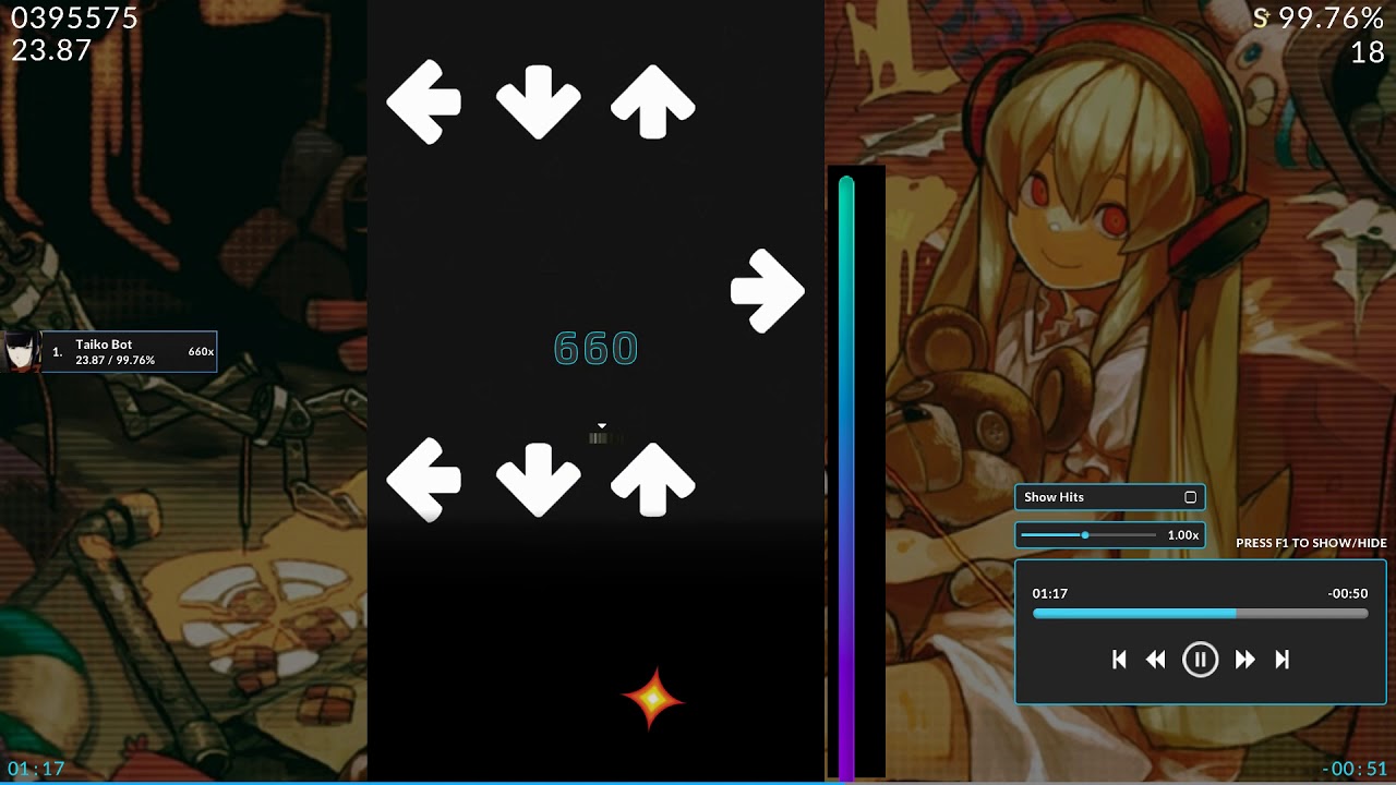 Quaver Trashrun XD- t+pazolite feat. Rizna - Distorted Lovesong ...