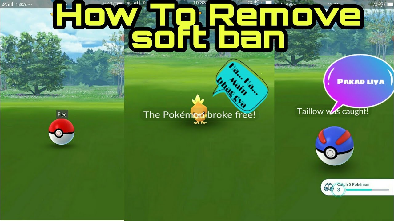How To Remove Soft ban || Pokémon Go - YouTube