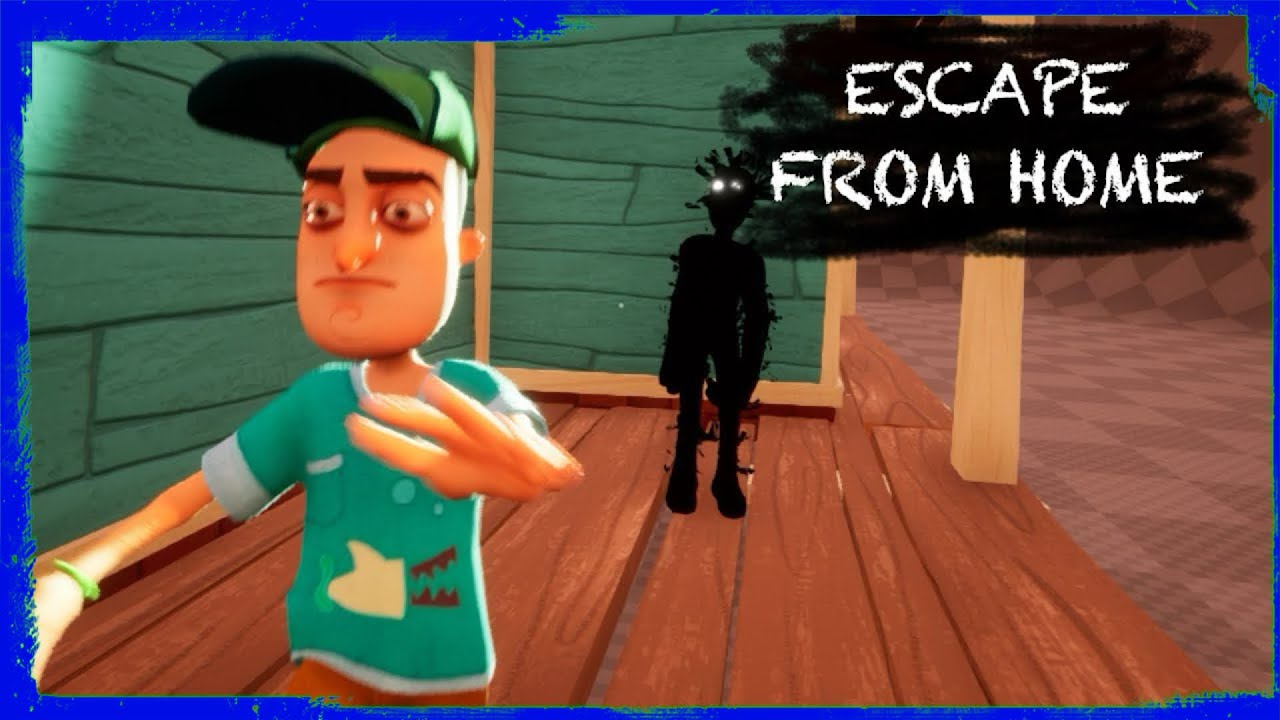HELLO NEIGHBOR MOD KIT: ESCAPE FROM HOME - YouTube