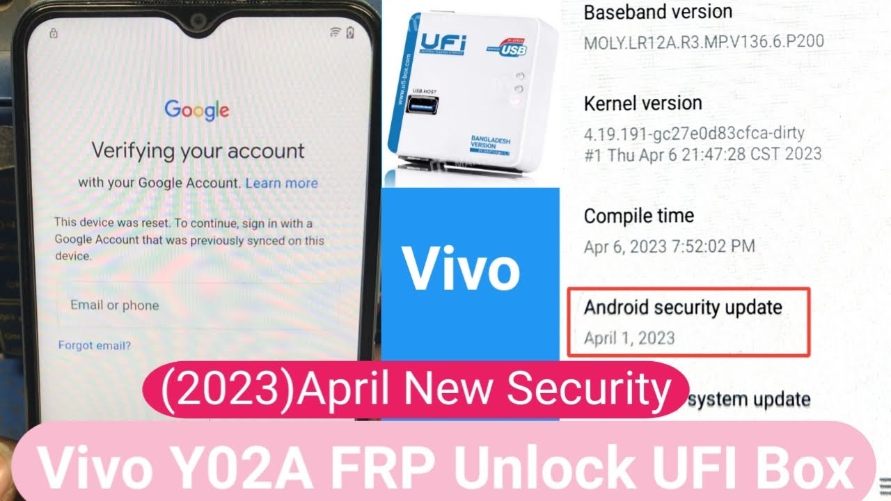 Vivo Y02A Frp Unlock UFI Box (April 2023)New Security 100% Unlock - YouTube