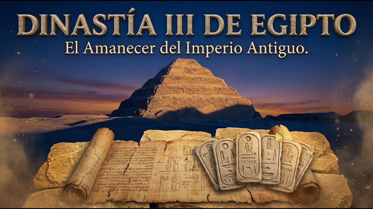 Dinastía III de Egipto: El Amanecer del Imperio Antiguo 👑🏗️ (La Era de ...