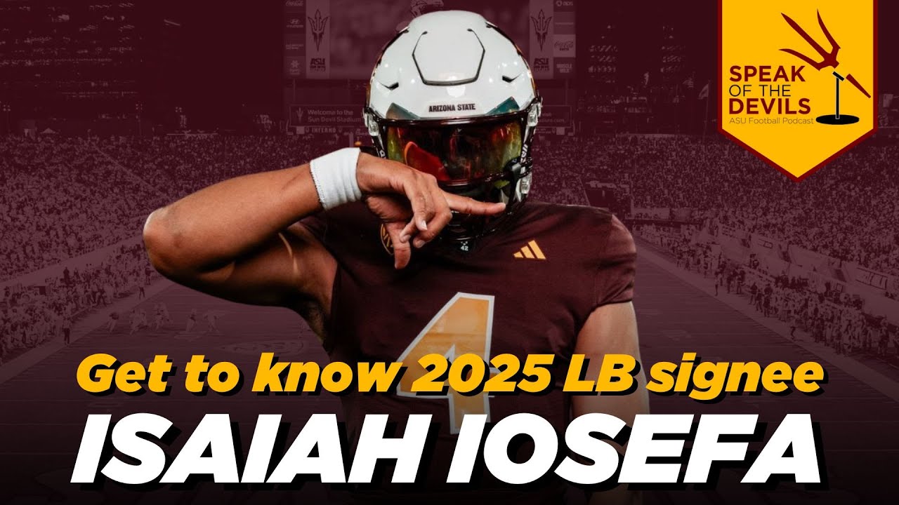 Get to know new ASU LB signee Isaiah Iosefa - YouTube