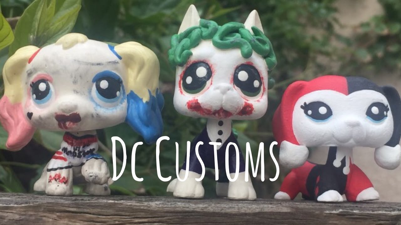 Harley & Joker Lps Customs - YouTube