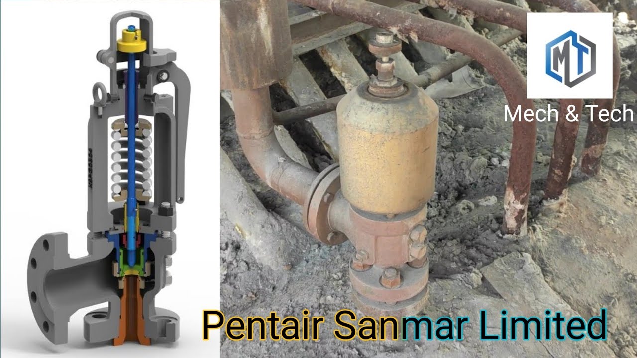 Pentair Sanmar Safety Valve || PSV | PRV || Boiler Safety Valve Repair ...